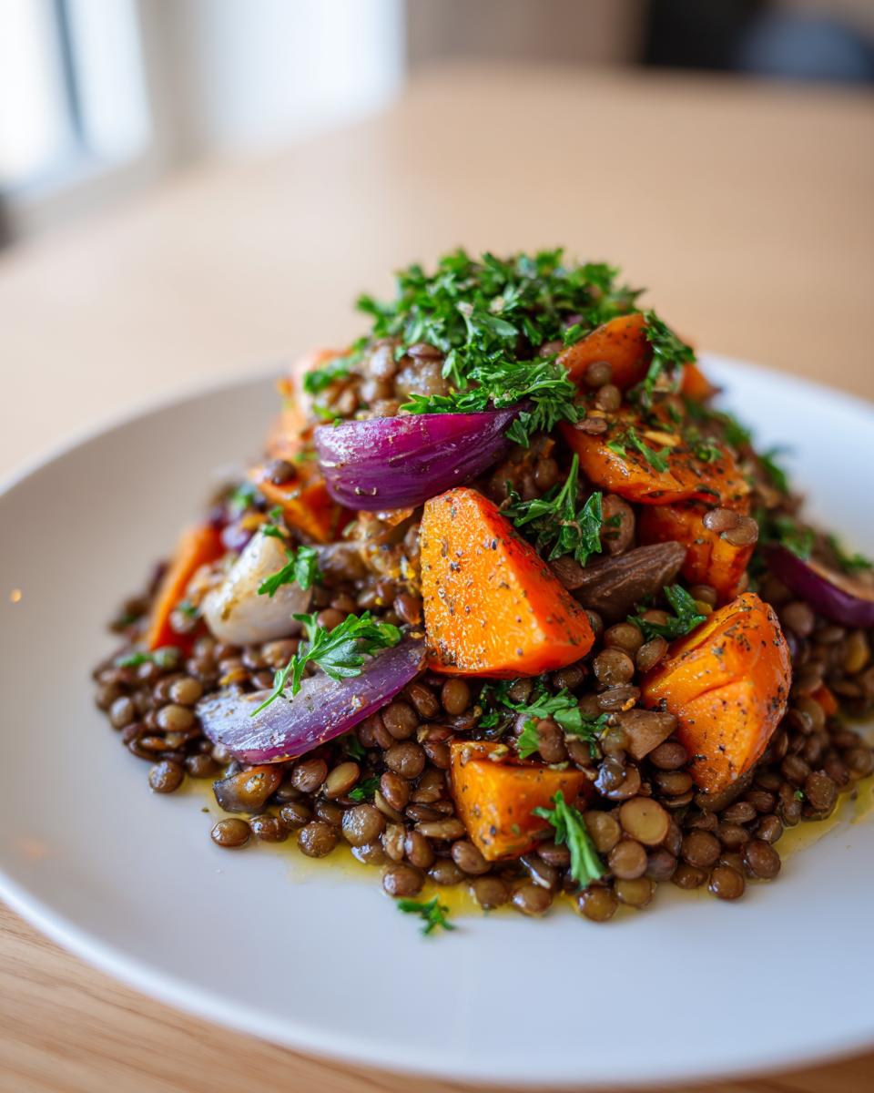 Amazing 1 Veggie Lentil Salad Meal Prep